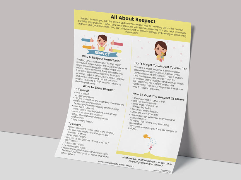 All About Respect – Mental Health Center Kids