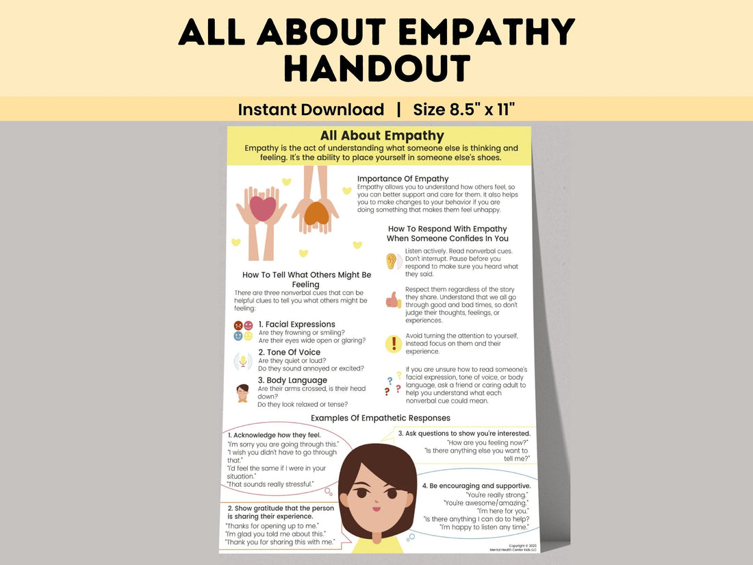 All About Empathy – Mental Health Center Kids