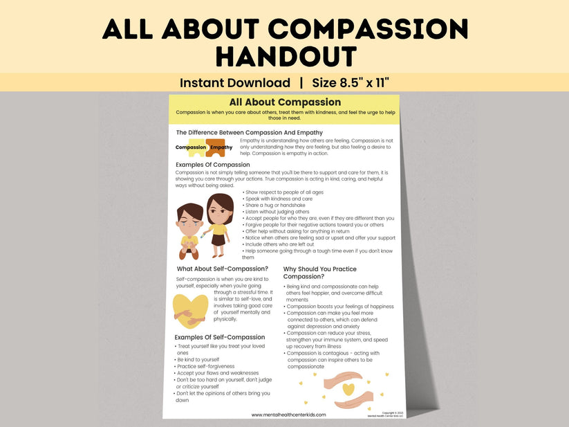 All About Compassion – Mental Health Center Kids