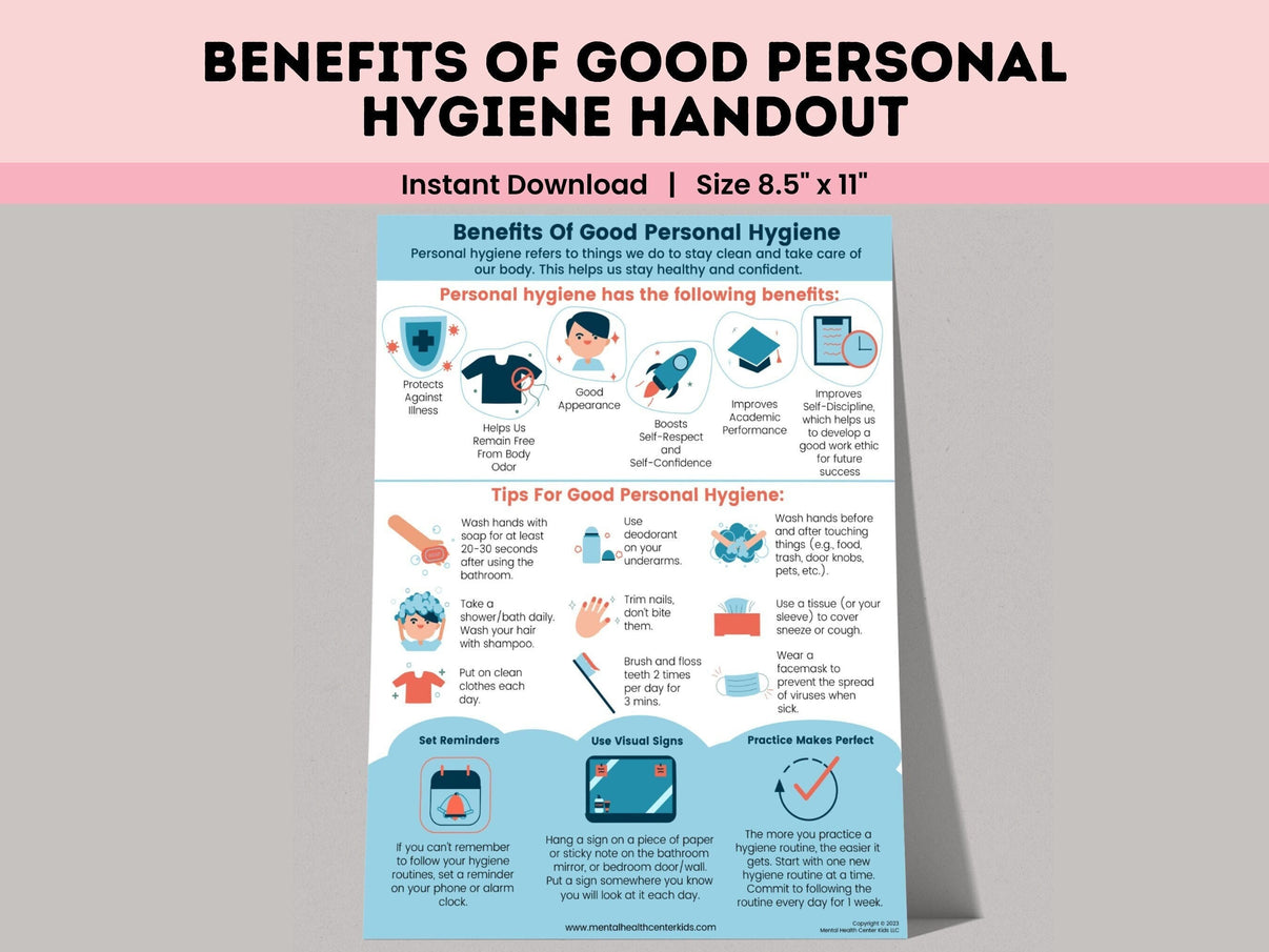 Benefits of Personal Hygiene – Mental Health Center Kids