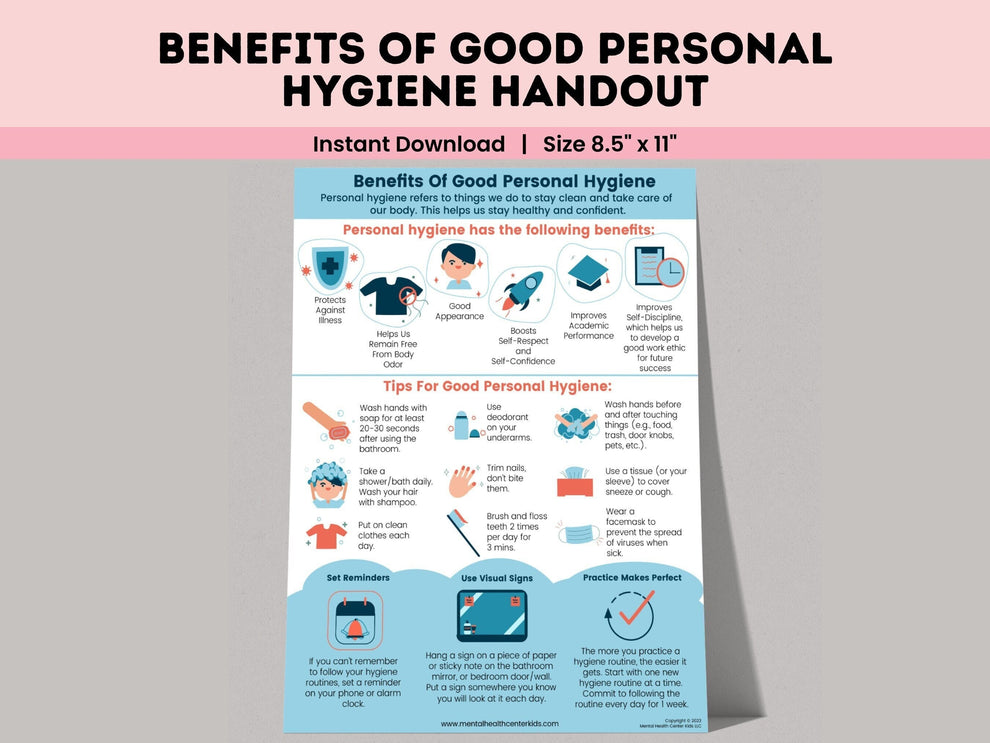 Benefits of Personal Hygiene – Mental Health Center Kids
