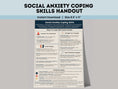 Social Anxiety Coping Skills (PDF) – Mental Health Center Kids