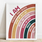 "I Am" Poster – Mental Health Center Kids