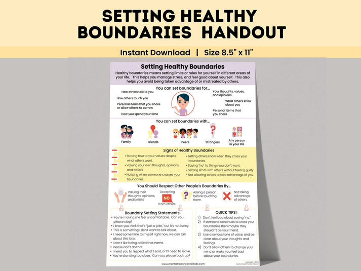 Respecting Boundaries And Personal Space – Mental Health Center Kids