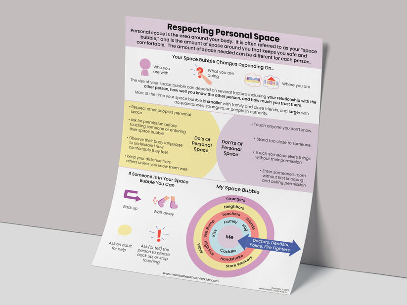 Respecting Personal Space – Mental Health Center Kids