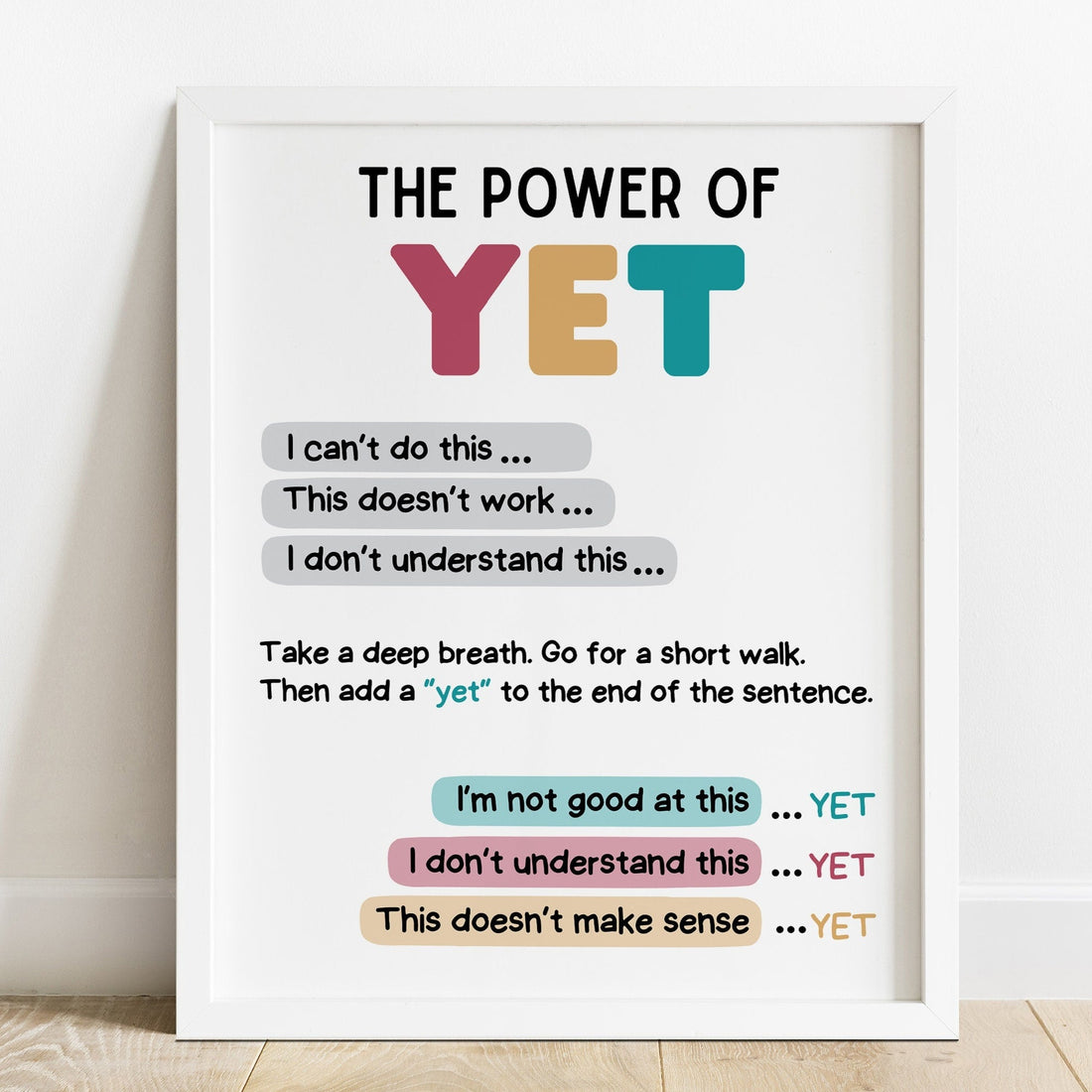 The Power Of YET – Mental Health Center Kids