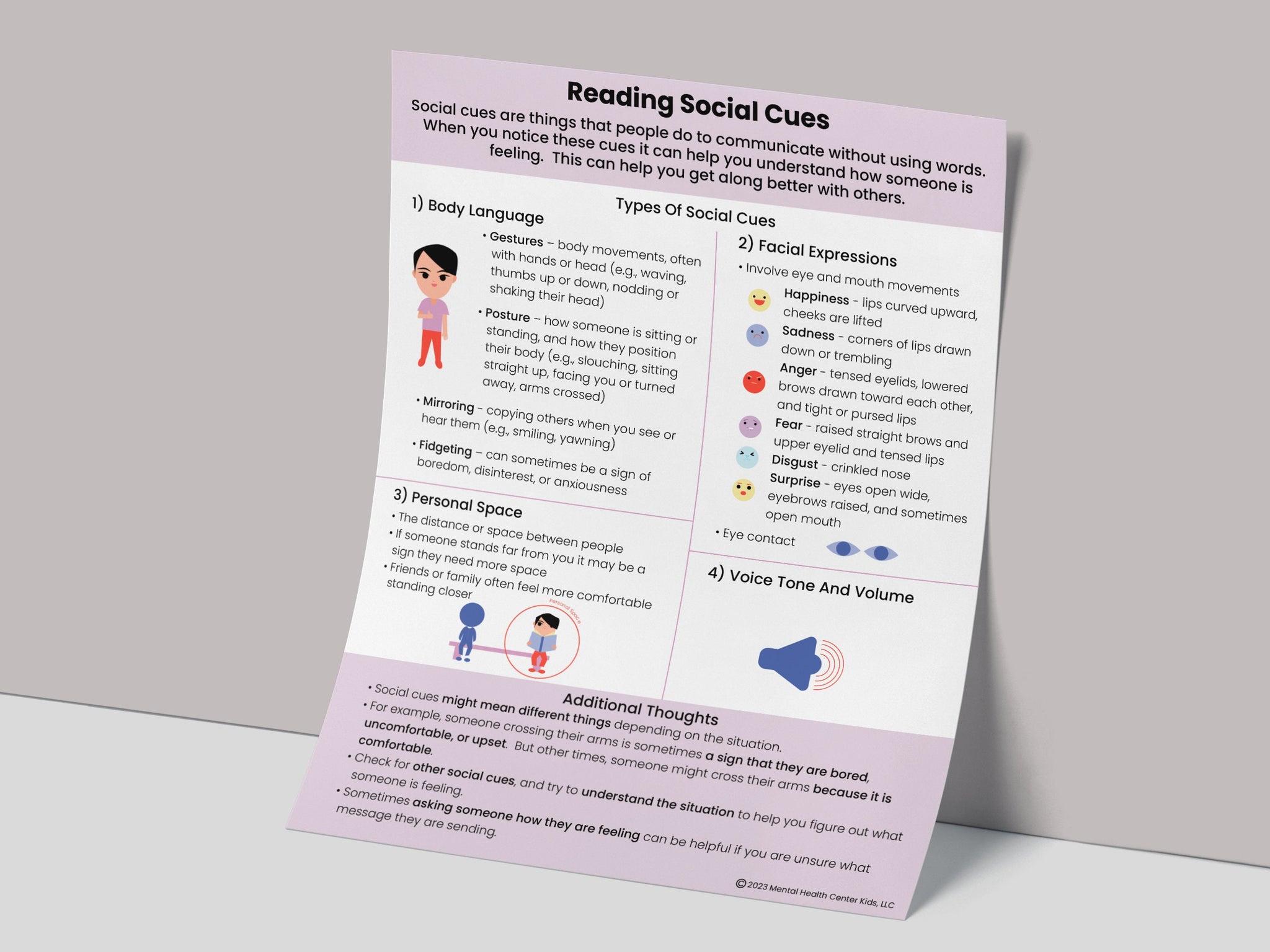 Reading Social Cues – Mental Health Center Kids