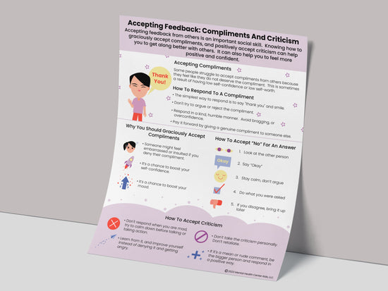 Accepting Feedback: Compliments and Criticisms – Mental Health Center Kids