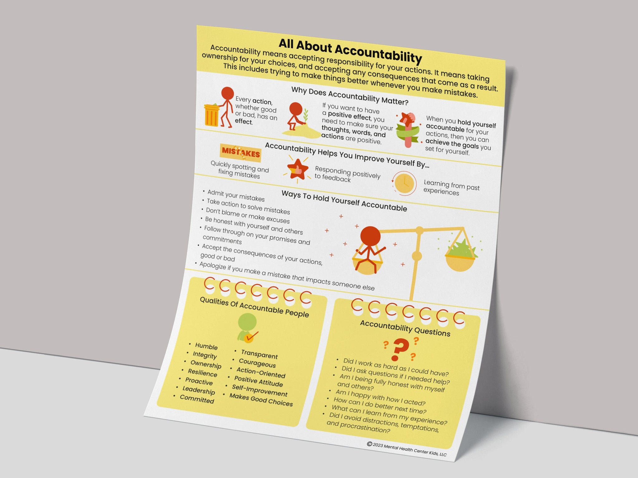 All About Accountability – Mental Health Center Kids