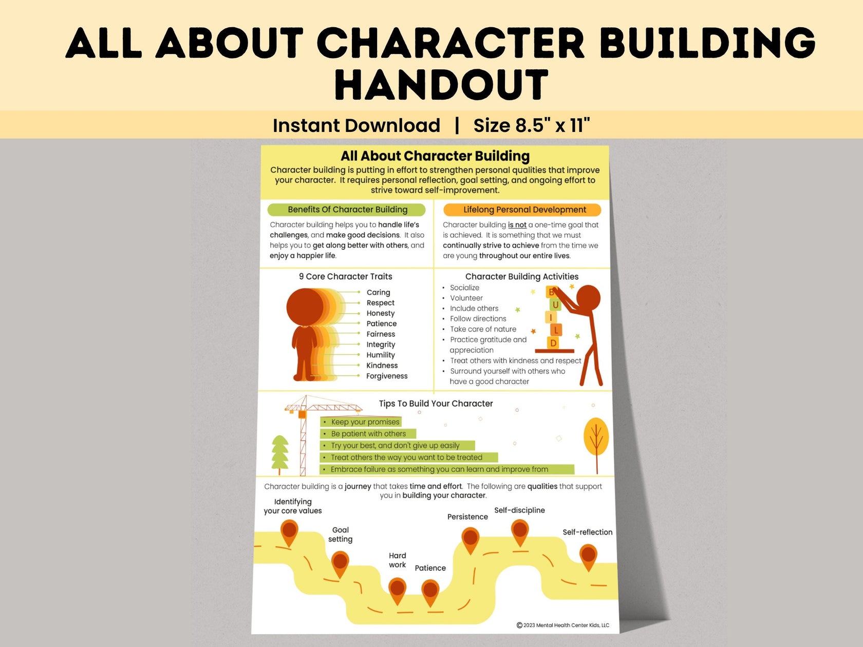 All About Character Building – Mental Health Center Kids