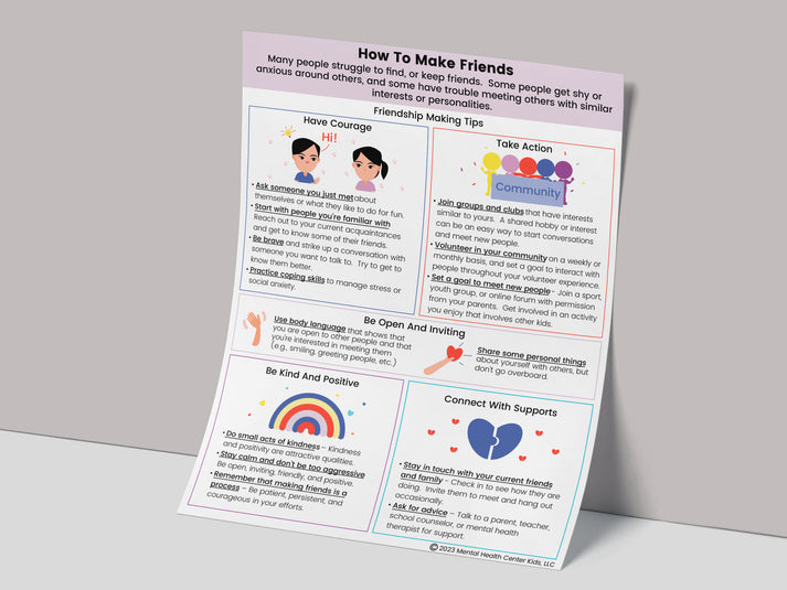 Friendship Making Skills – Mental Health Center Kids