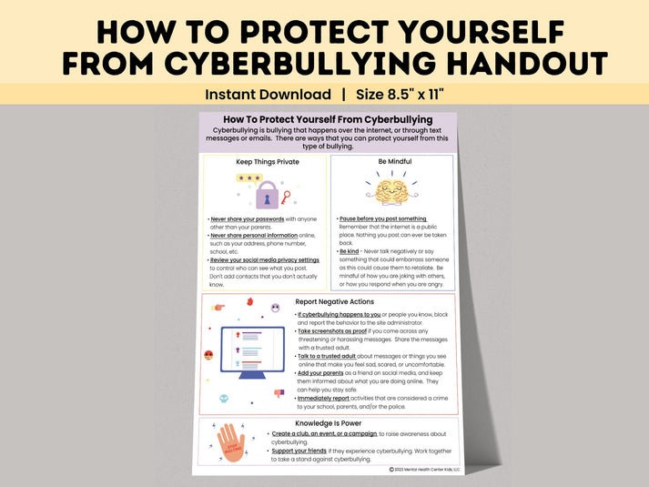 Coping with Cyberbullying – Mental Health Center Kids