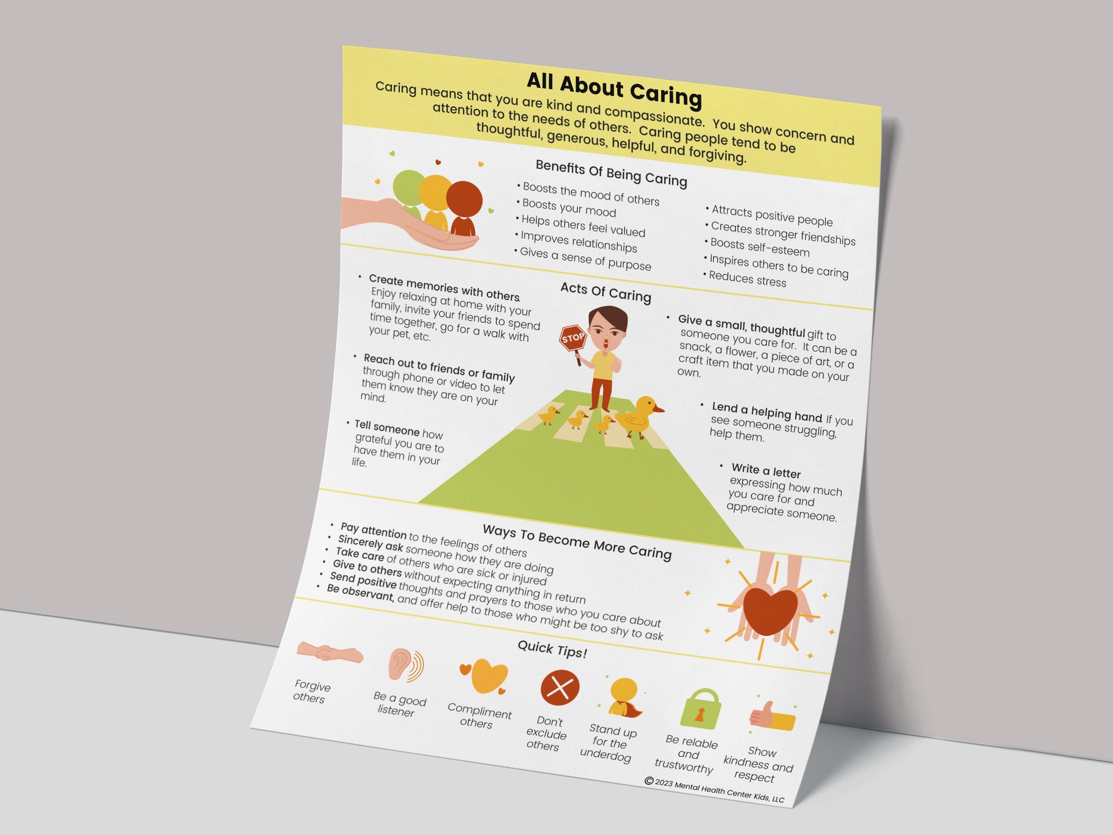 All About Caring – Mental Health Center Kids