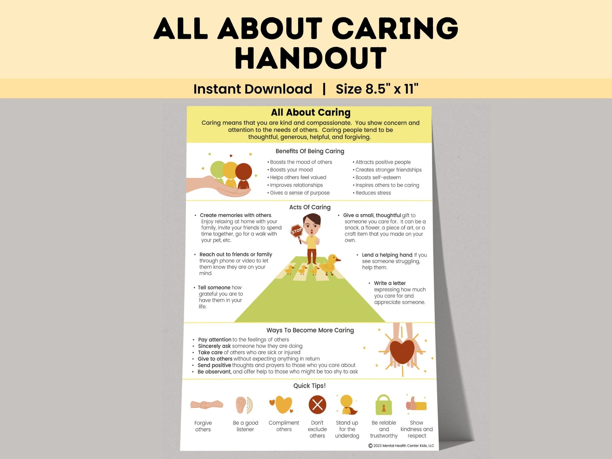 All About Caring – Mental Health Center Kids