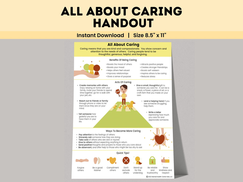 All About Caring – Mental Health Center Kids
