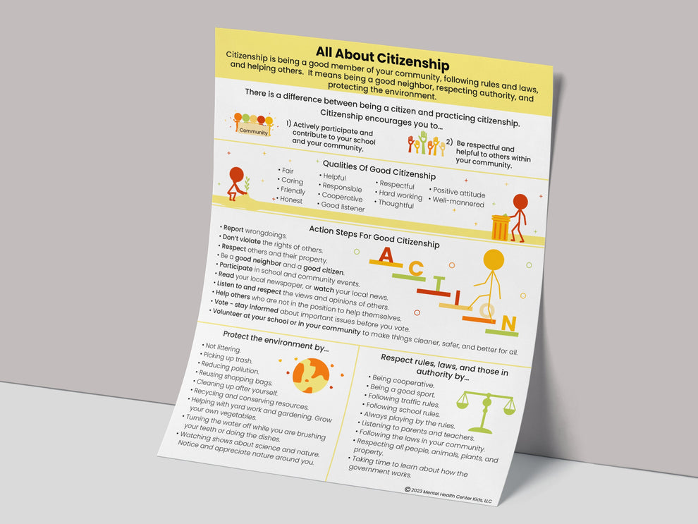 All About Citizenship – Mental Health Center Kids